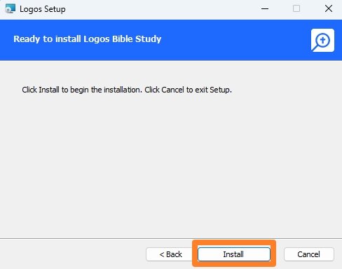 Install Logos Bible Software | Windows – Logos Help Center