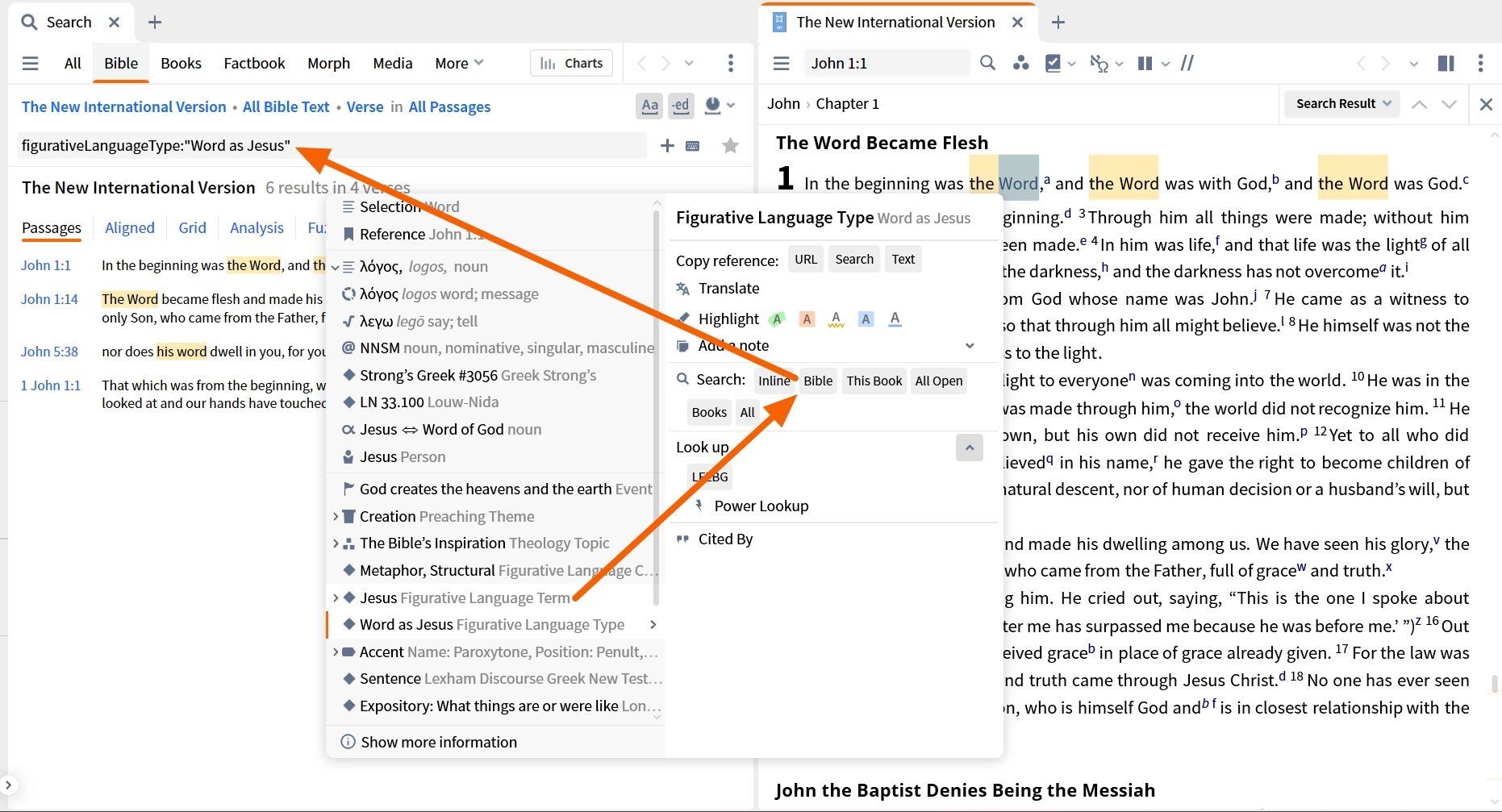 Advanced Searching – Logos Help Center