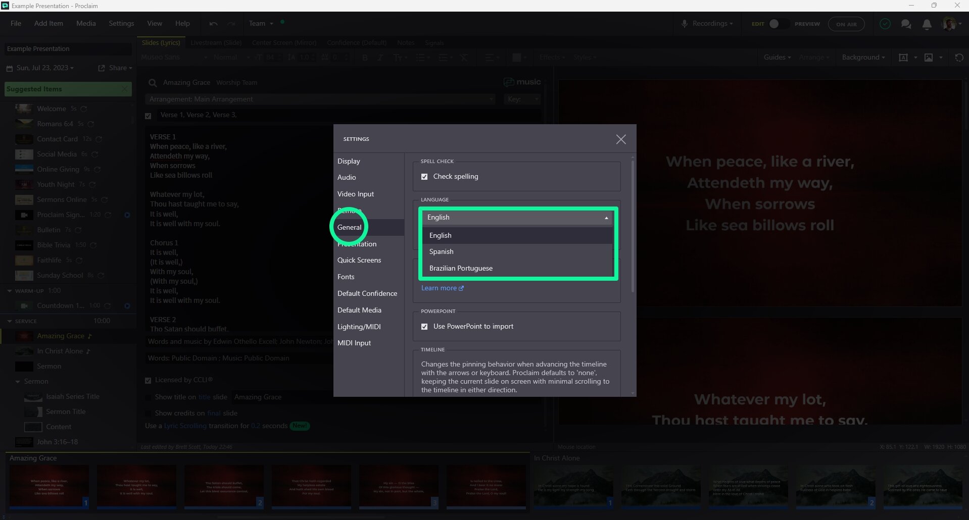 How Do I Use Proclaim In Another Language? – Proclaim