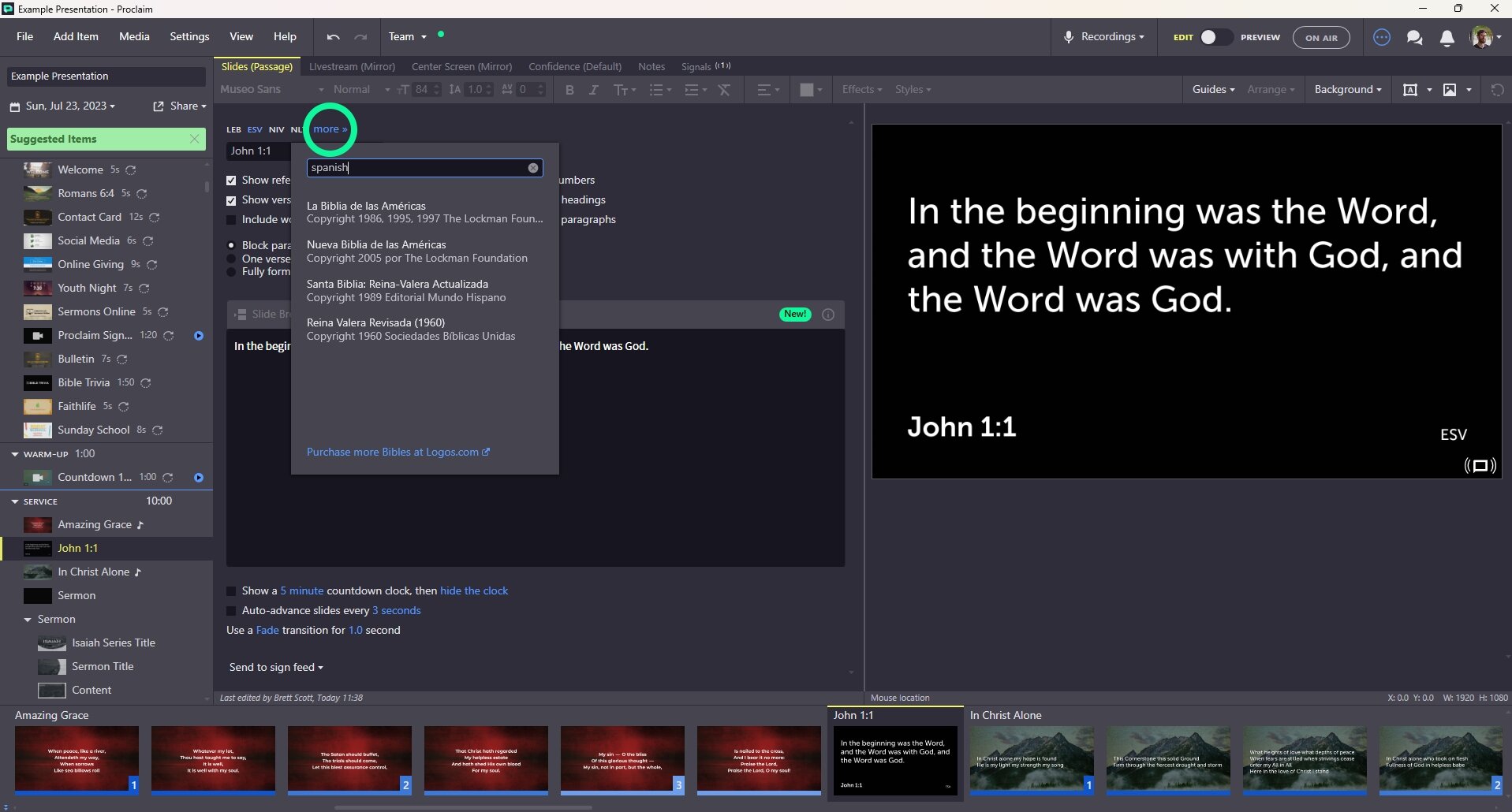 How Do I Use Proclaim In Another Language? – Proclaim
