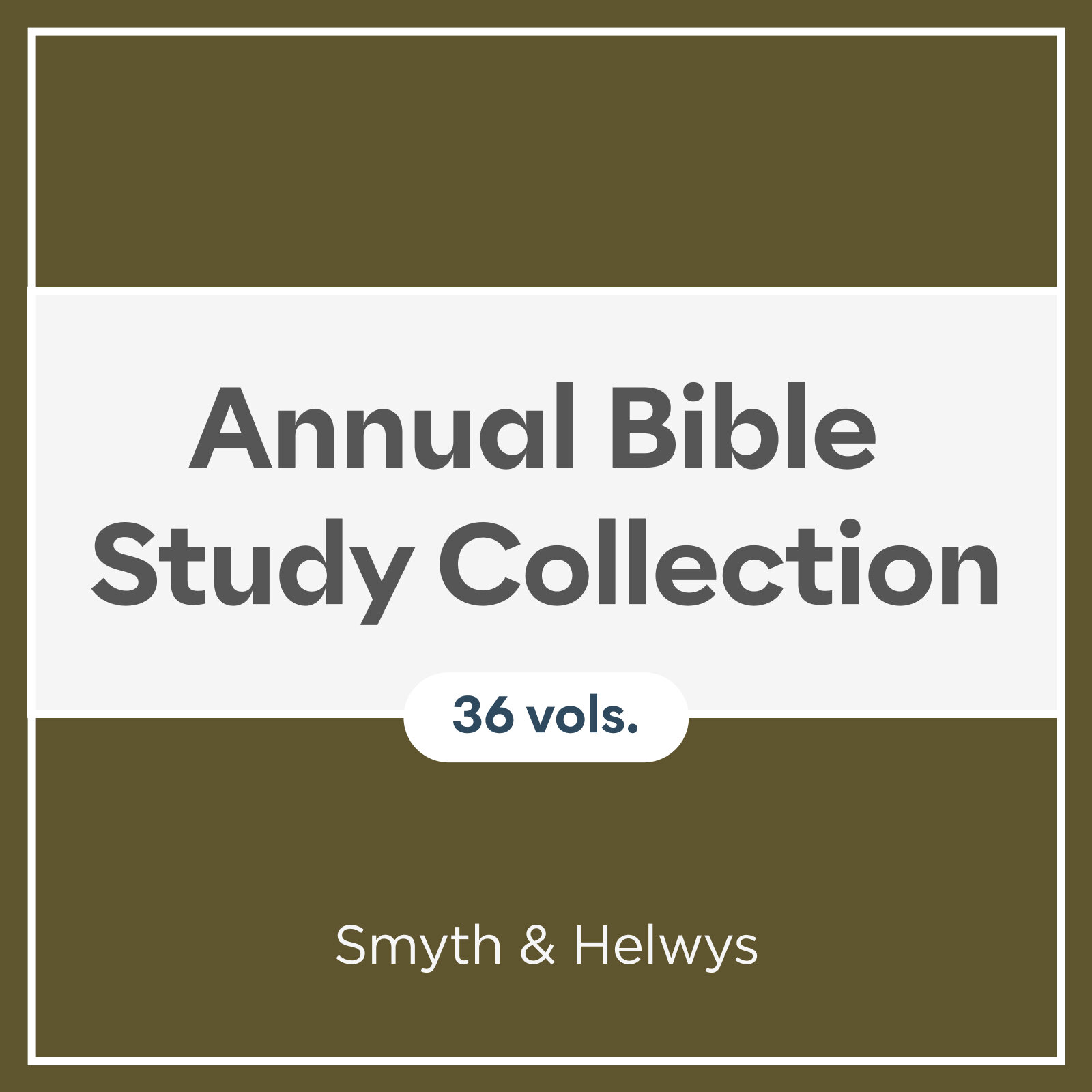 Annual Bible Study Collection (36 vols.) | Logos Bible Software