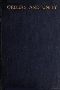 Orders and unity - Verbum