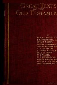 Great texts of the Old Testament | Logos Bible Software