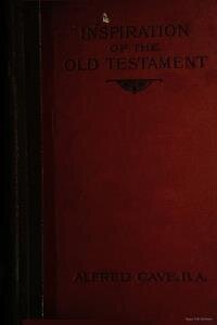 The inspiration of the Old Testament inductively considered : The ...