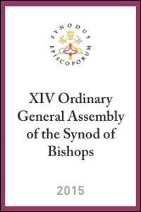 XIV Ordinary General Assembly of the Synod of Bishops, 2015 | Logos ...