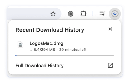 Installing Logos Bible Software