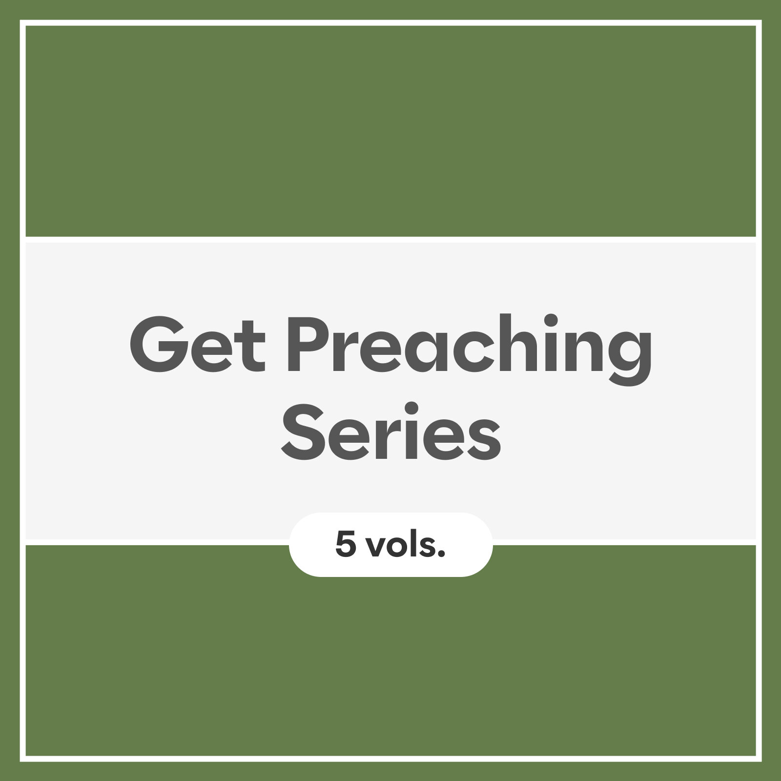 Get Preaching Series (5vols.) | Logos Bible Software