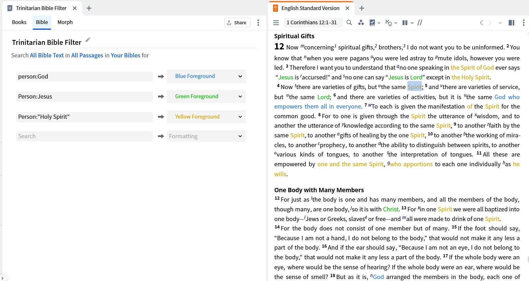 Create a Visual Filter – Logos Help Center