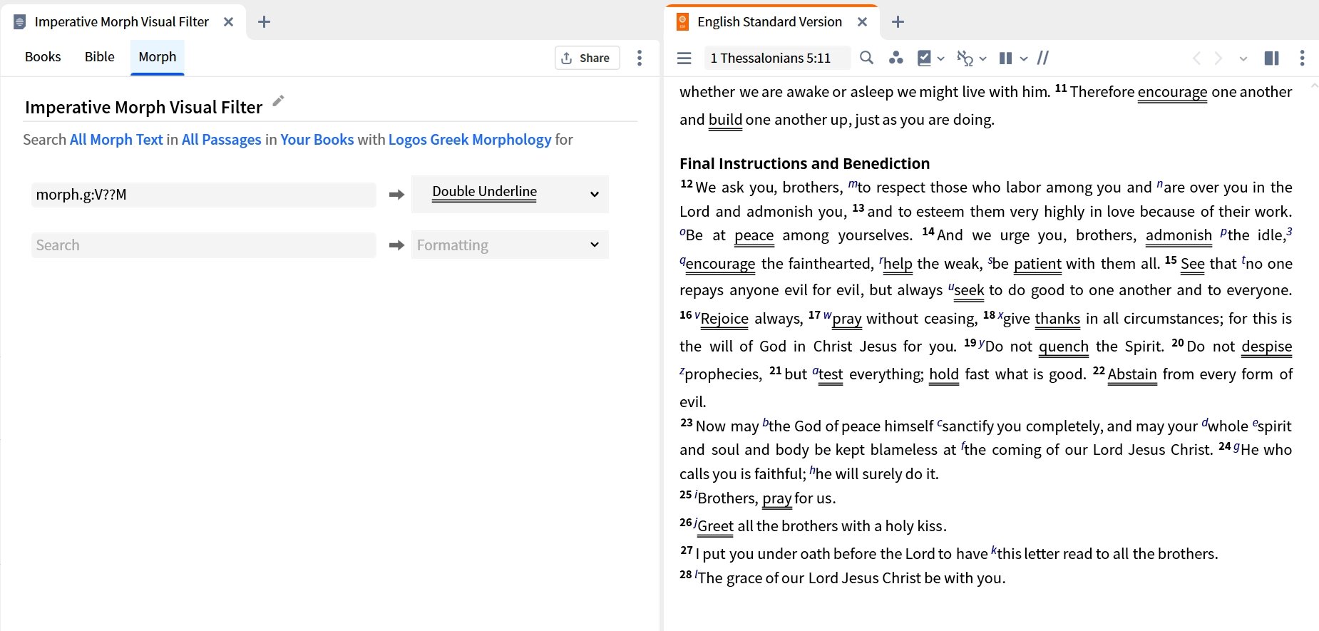 Create a Visual Filter – Logos Help Center