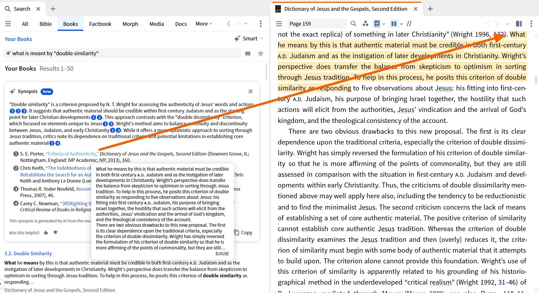 What is Smart Search? – Logos Help Center