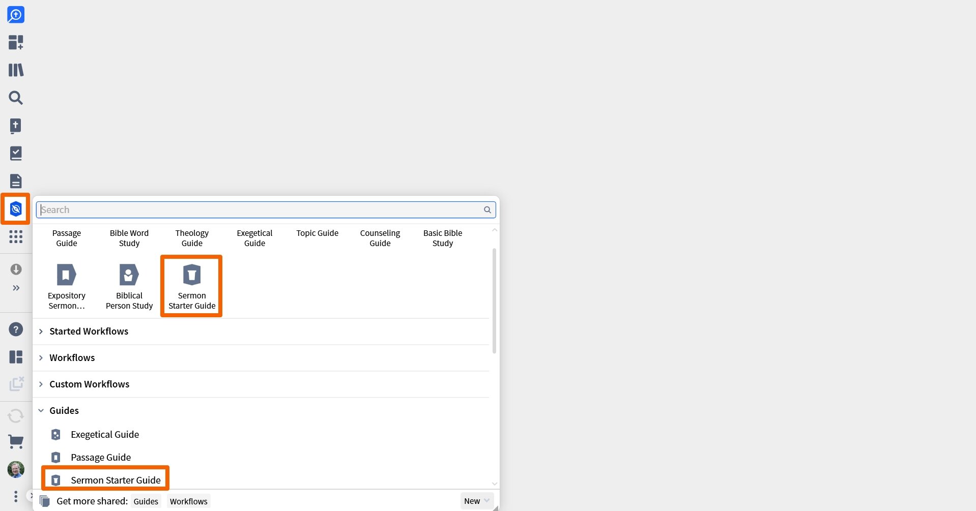 Developing Sermons with the Sermon Starter Guide – Logos Help Center