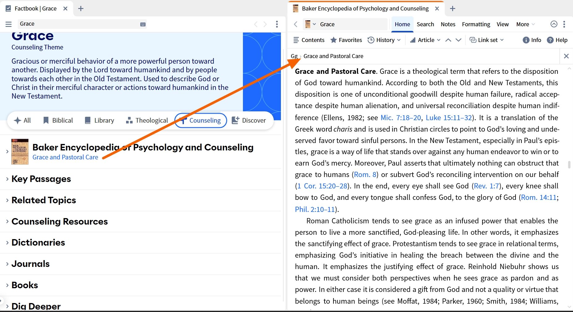 What can I do with the Factbook? – Logos Help Center