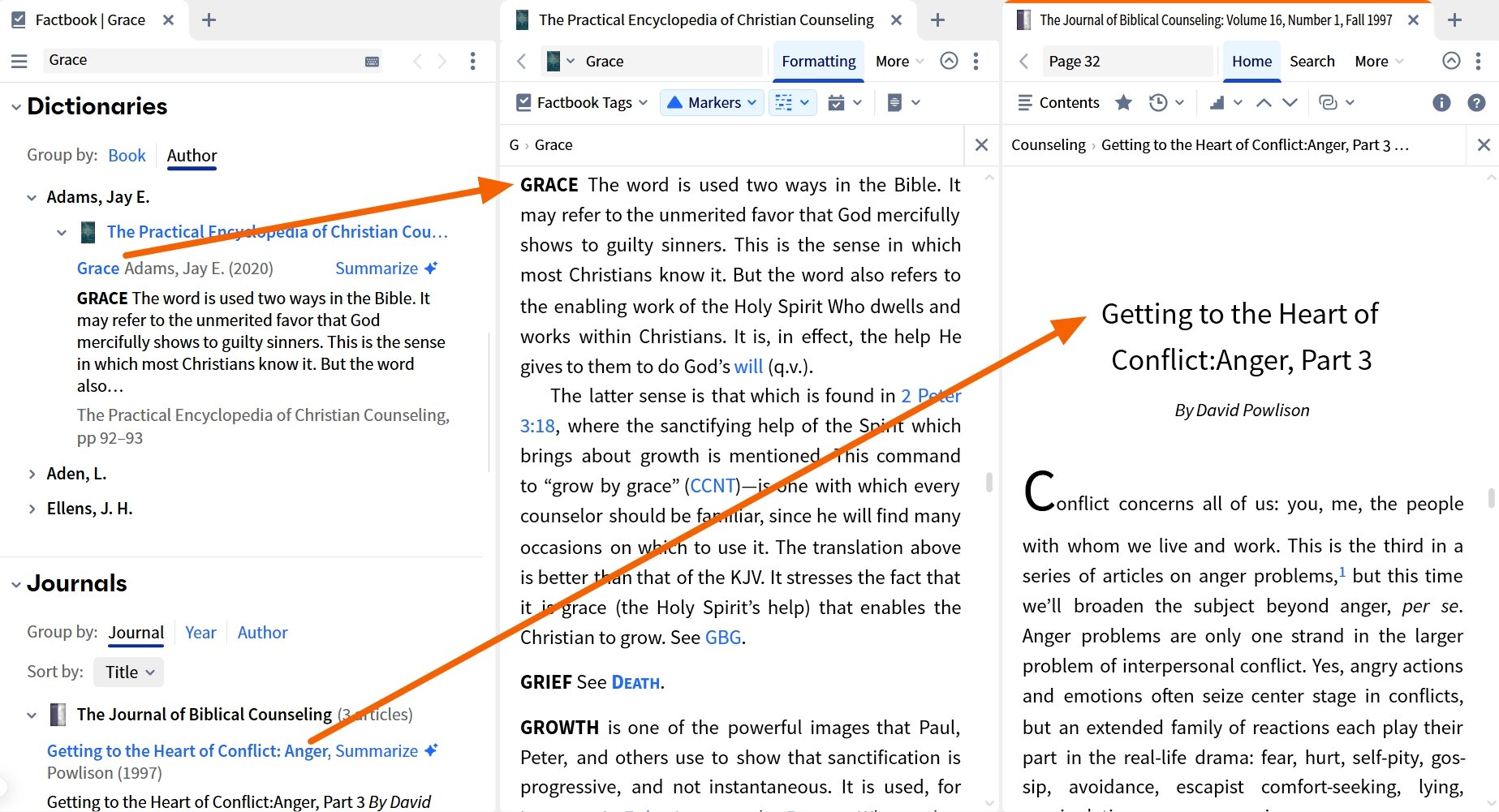 What can I do with the Factbook? – Logos Help Center