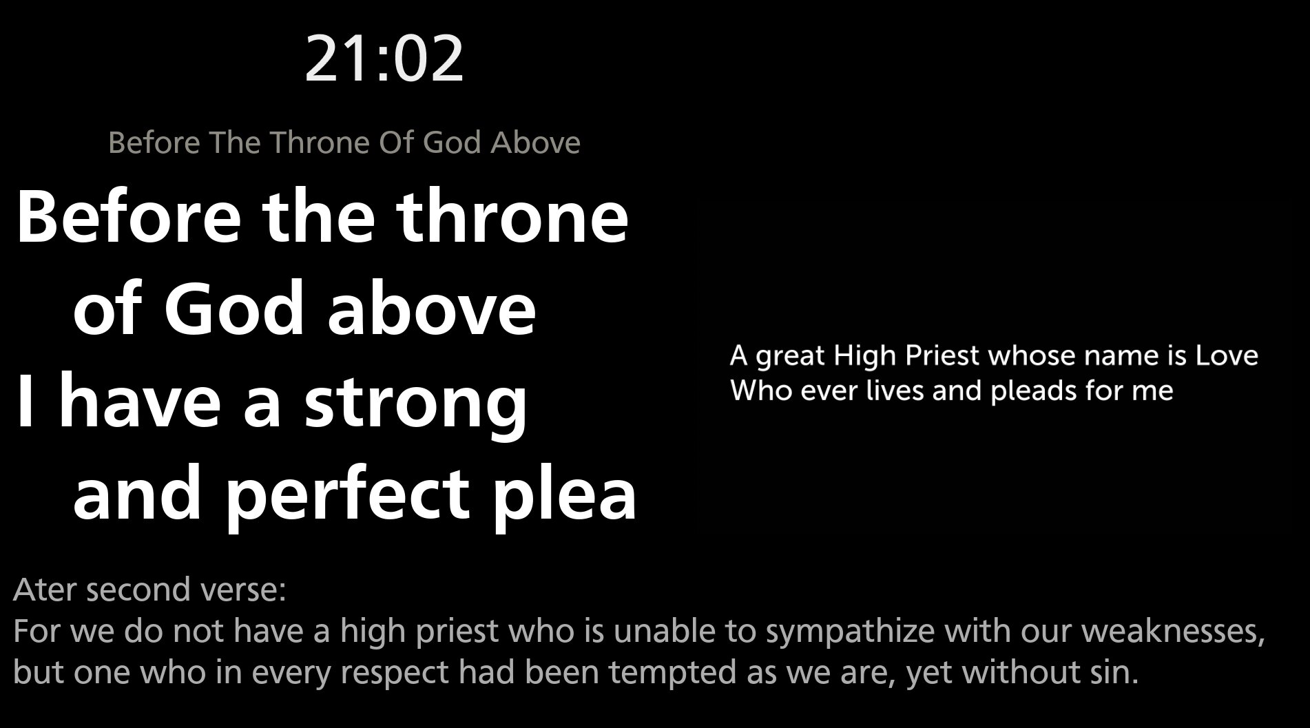 Confidence Monitor – Proclaim