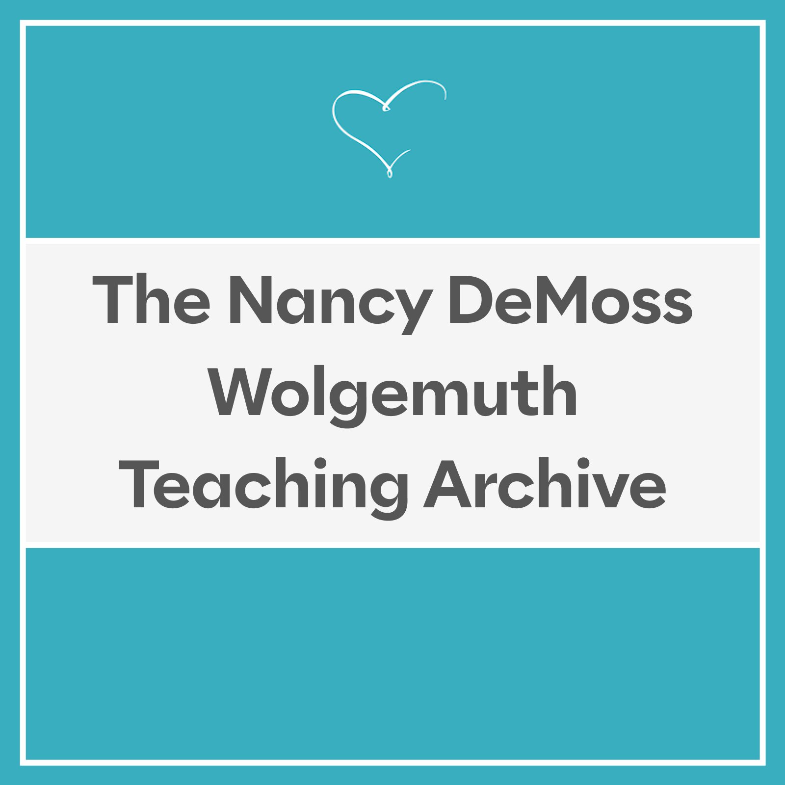 The Nancy DeMoss Wolgemuth Teaching Archive | Logos Bible Software