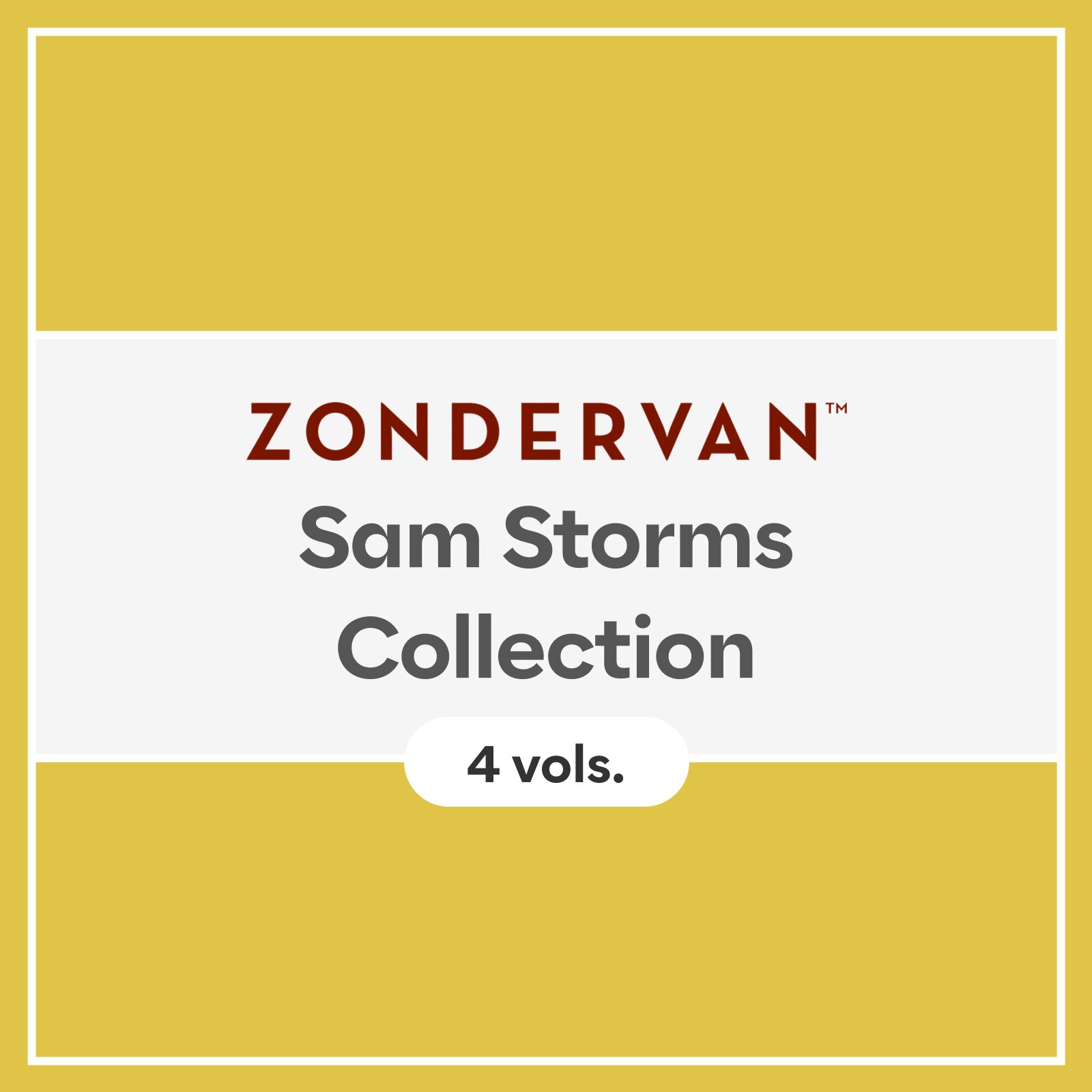 Zondervan Sam Storms Collection (4 vols.) | Logos Bible Software