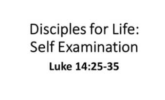 Self Examination - Logos Sermons