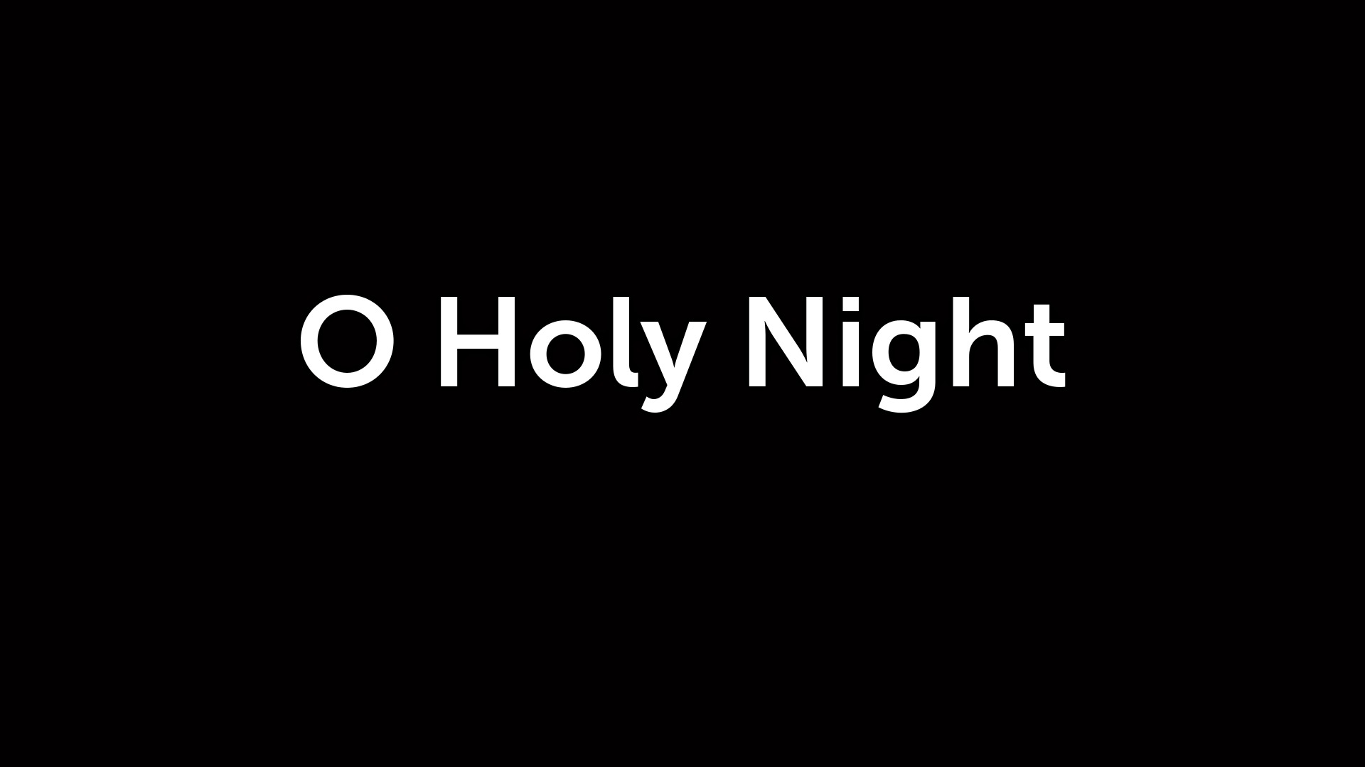 O Holy Night - Logos Sermons