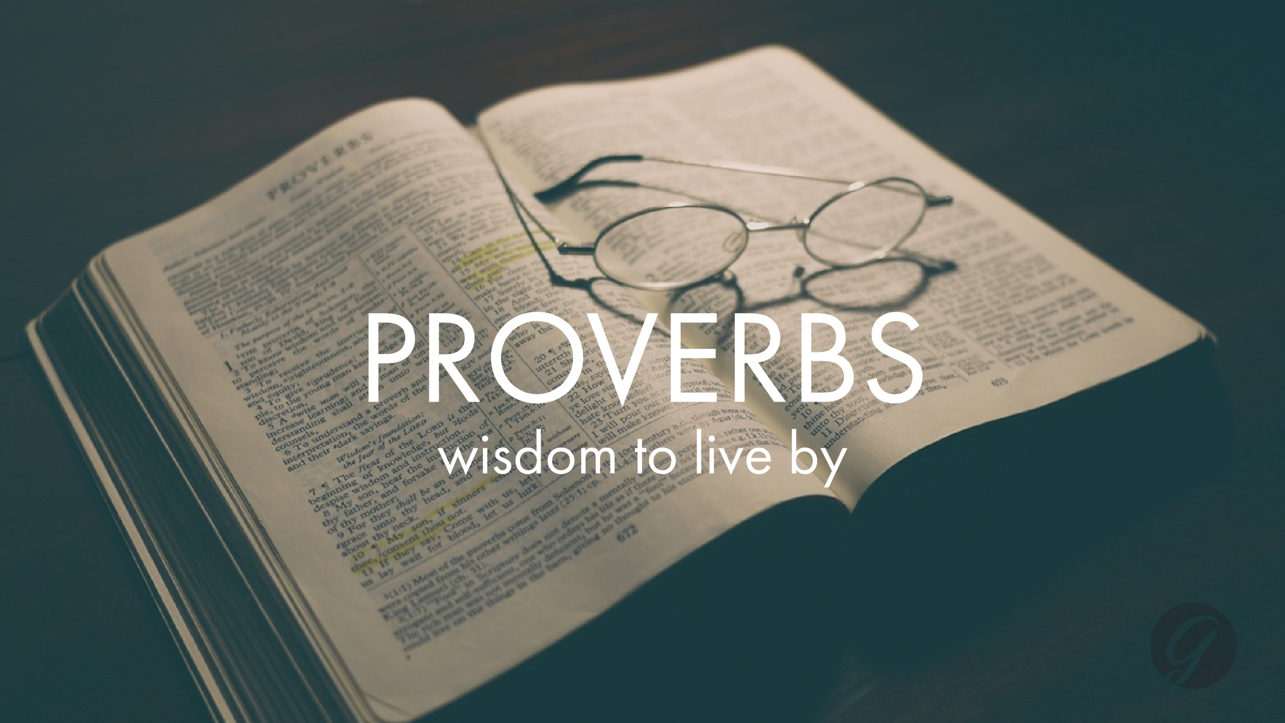 Proverbs: Introduction - Logos Sermons