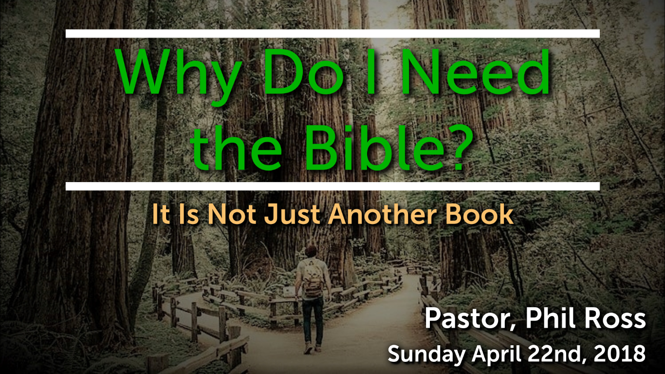 Why do I need the Bible? - Logos Sermons