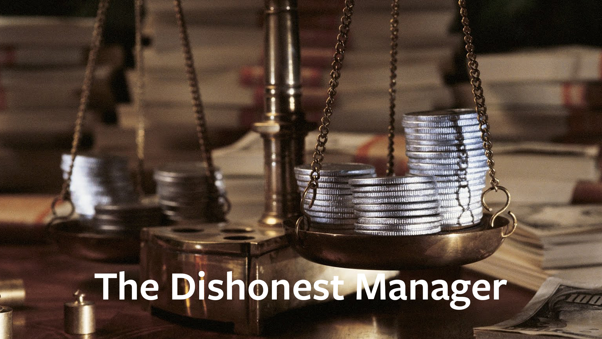 The Dishonest Manager - Logos Sermons The Dishonest Manager - Logos Sermons