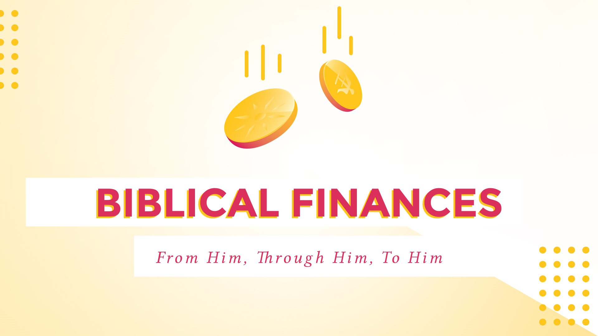Biblical Finances - Logos Sermons
