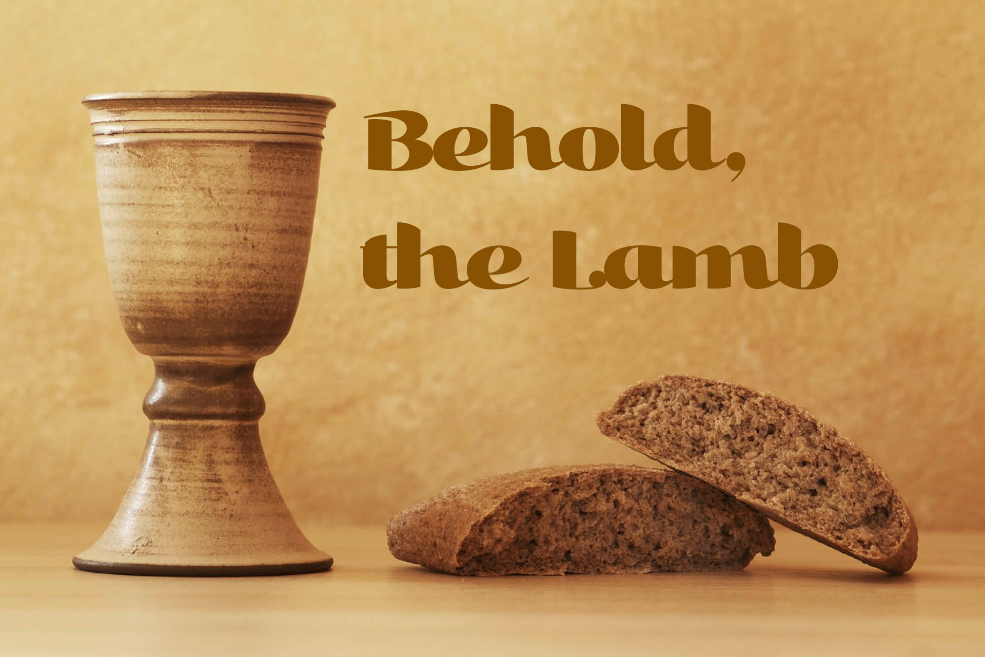 Behold, the Lamb - Logos Sermons