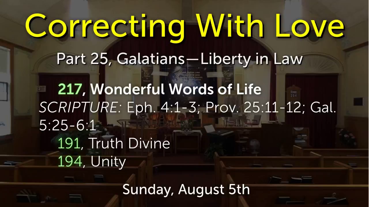 Part 25: Correcting With Love - Logos Sermons