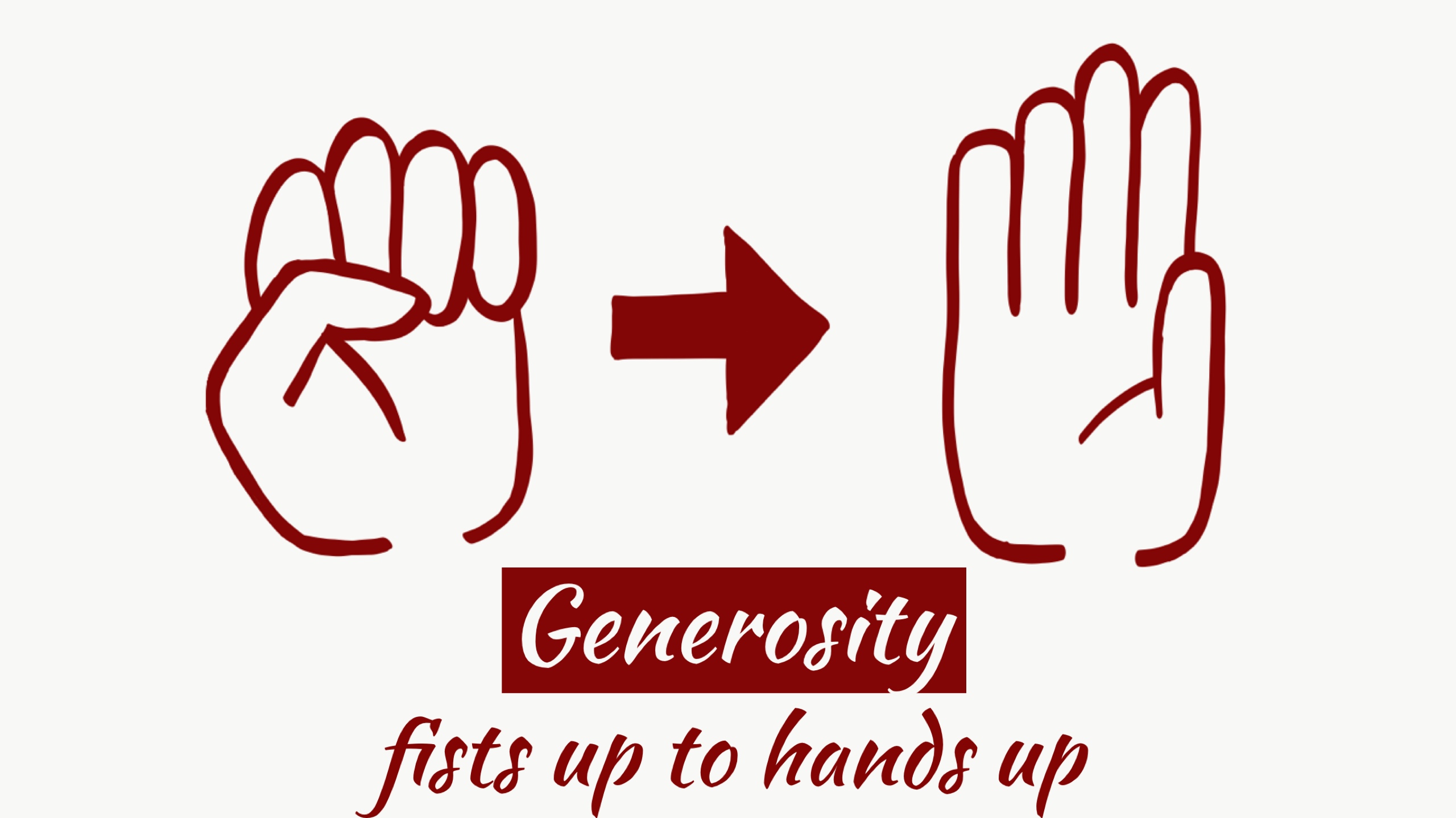 Generosity - Clenched Fists to Raised Hands - Logos Sermons