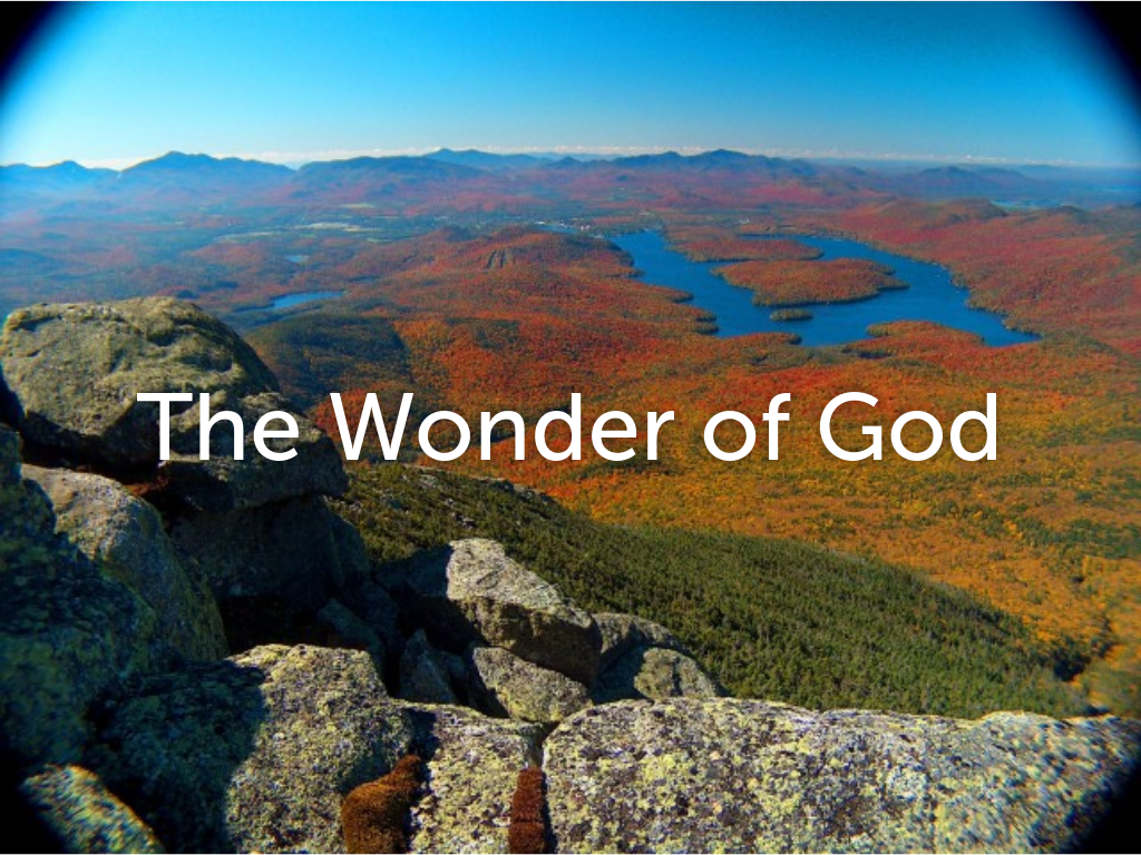 The Wonder of God - Logos Sermons