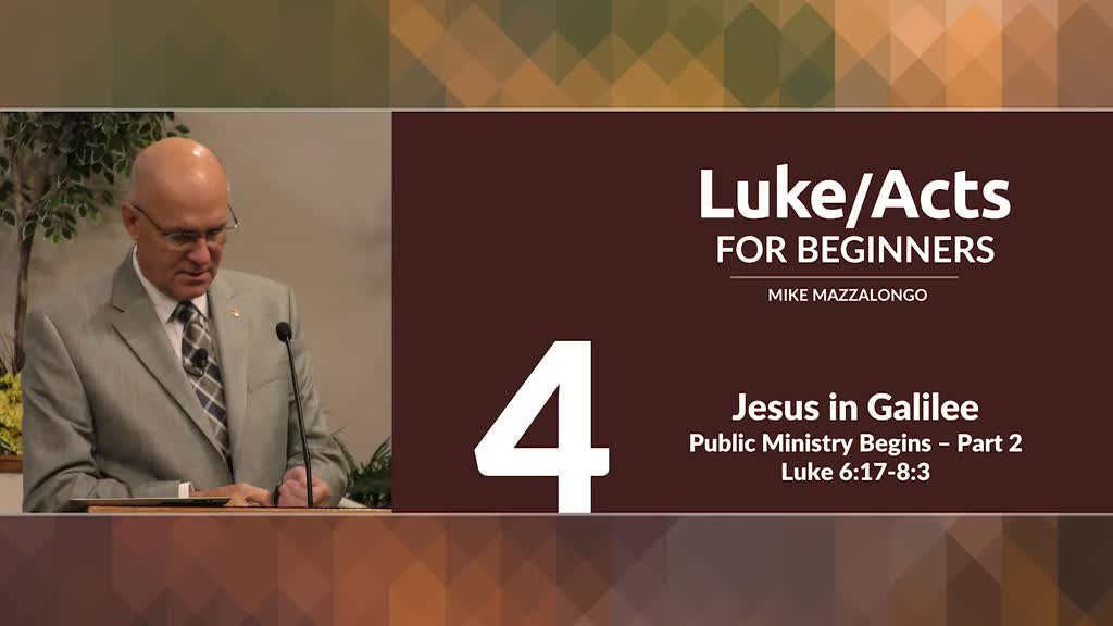 Jesus in Galilee: Public Ministry Begins - Part 2 - Faithlife TV