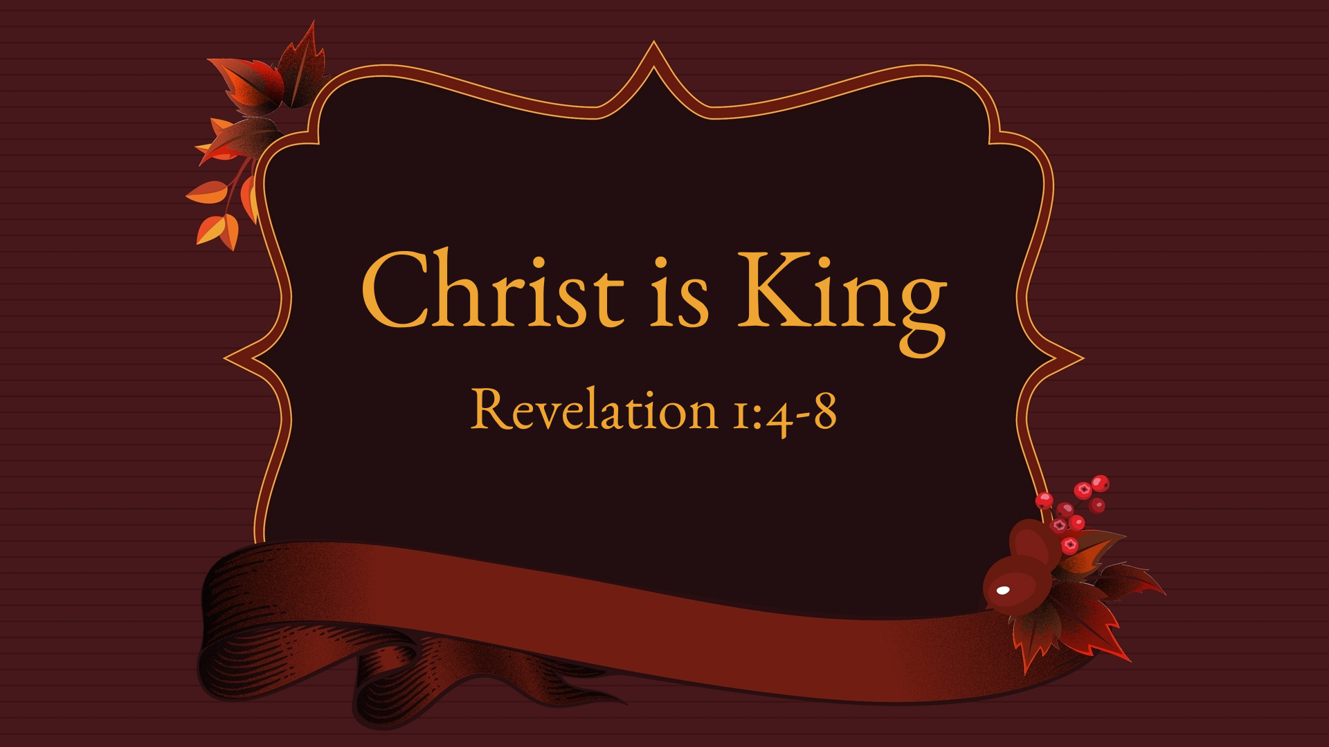 Christ is King - Logos Sermons