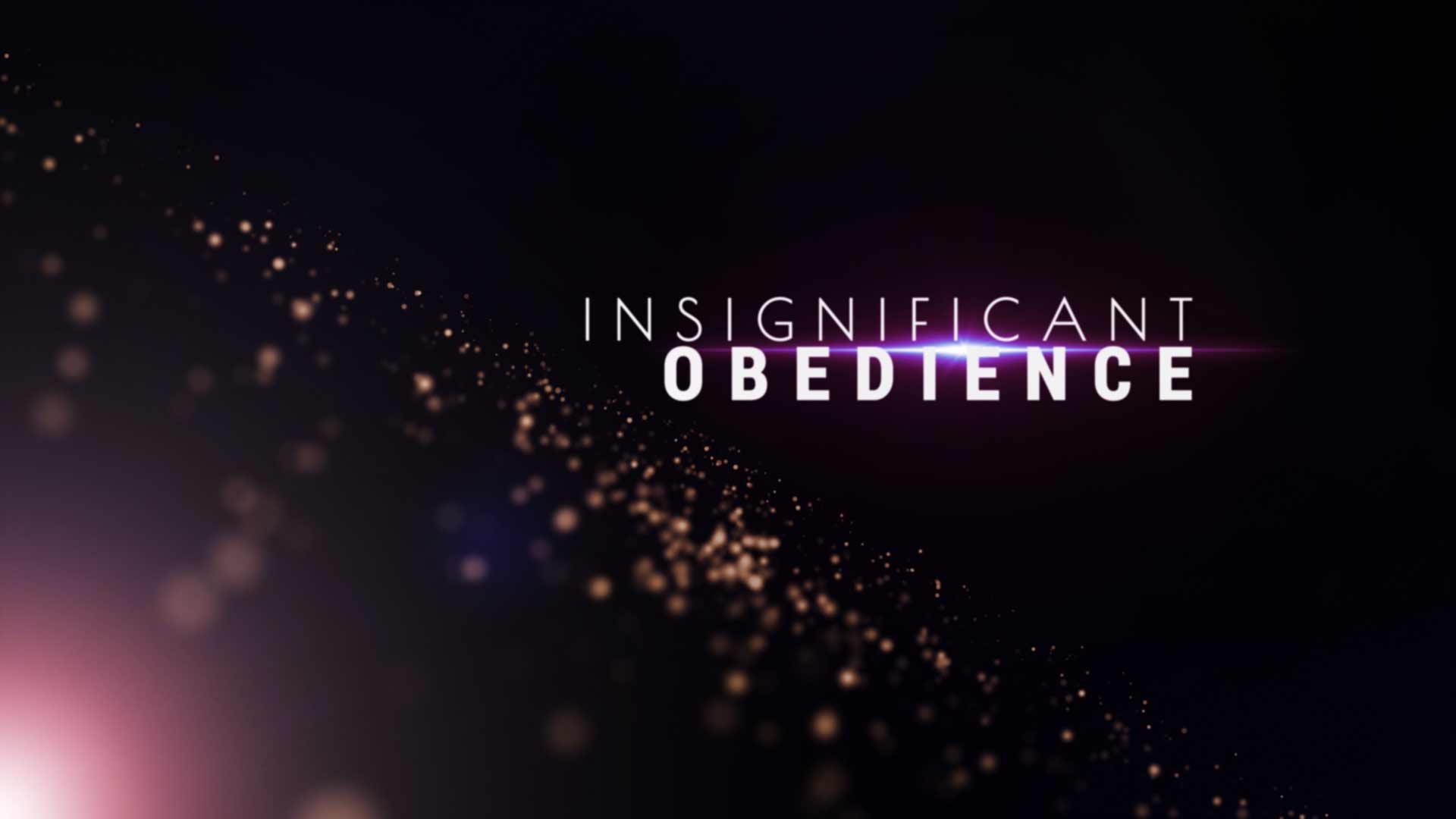 Insignificant Obedience - Logos Sermons