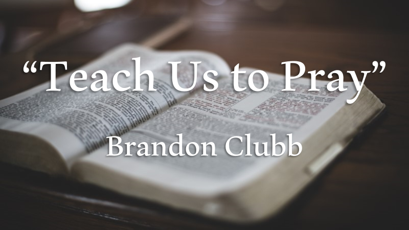 Pastor Brandon Clubb - Logos Sermons