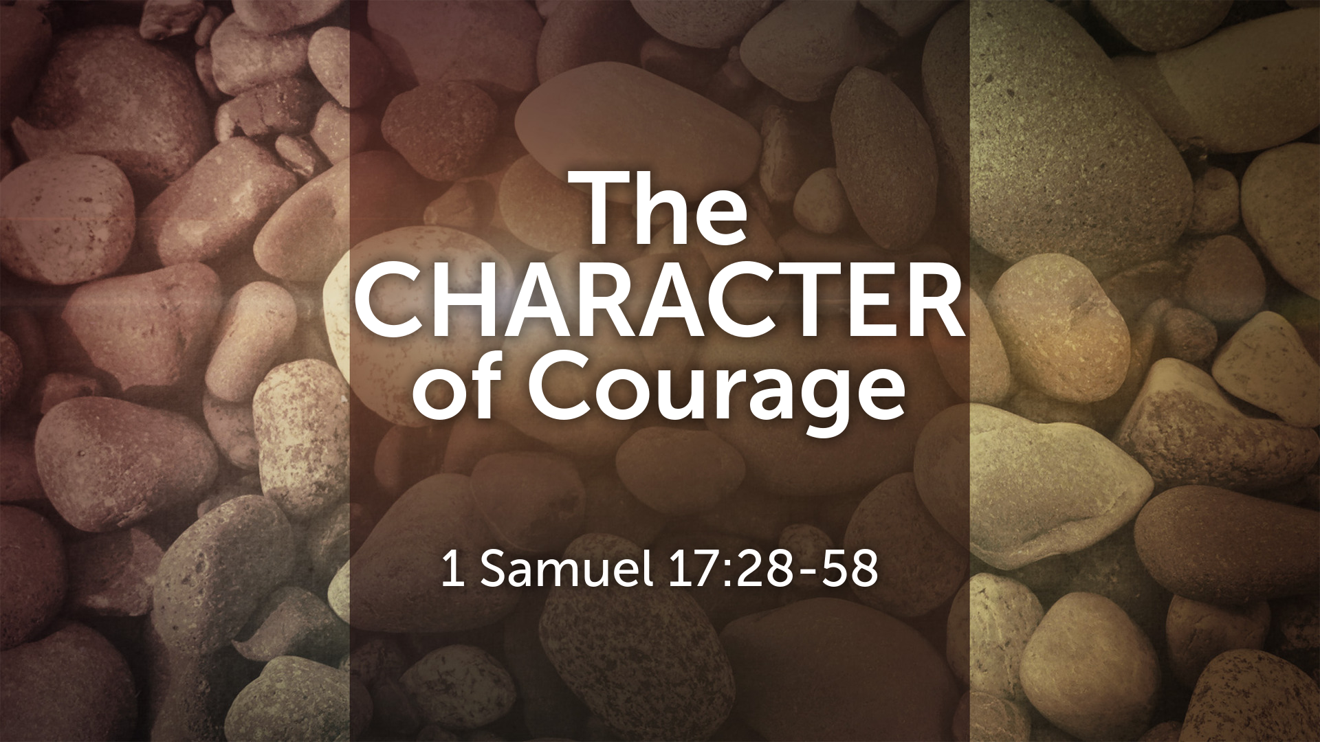 The Character of Courage - Logos Sermons