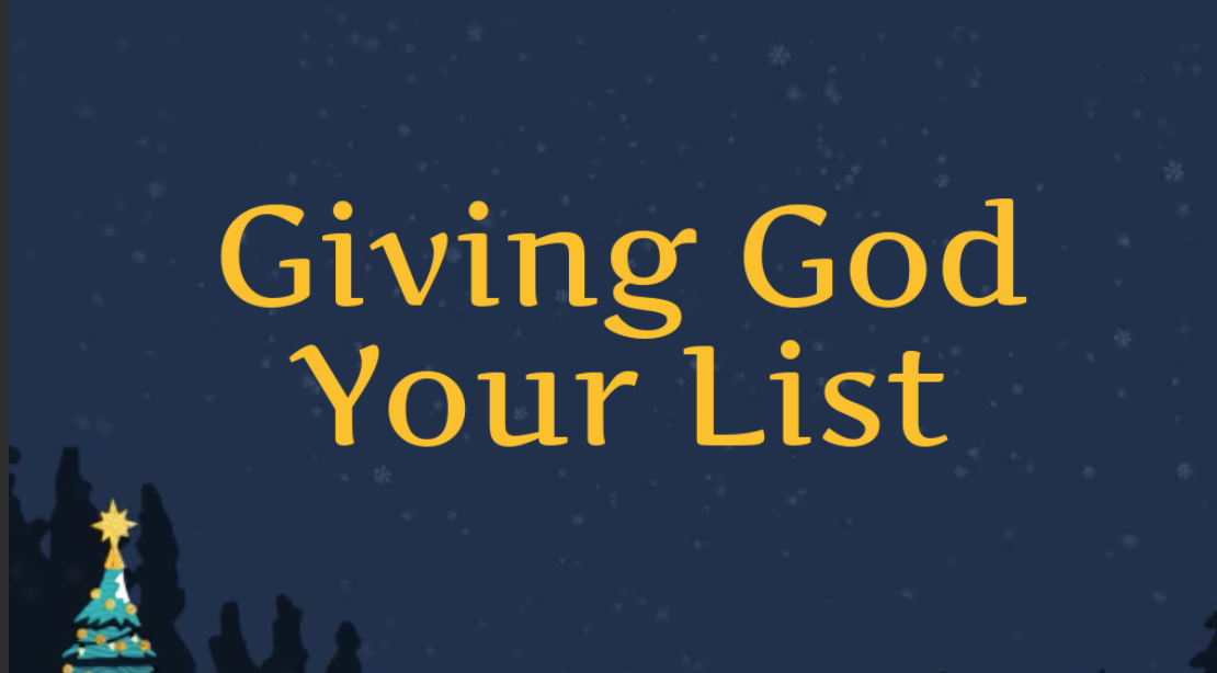Giving God Your List - Logos Sermons