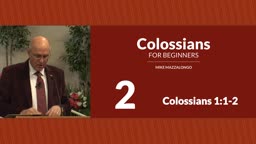 Colossians 1:1-2 - Faithlife TV