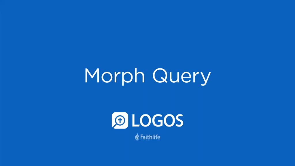 Morph Query Builder - Faithlife TV