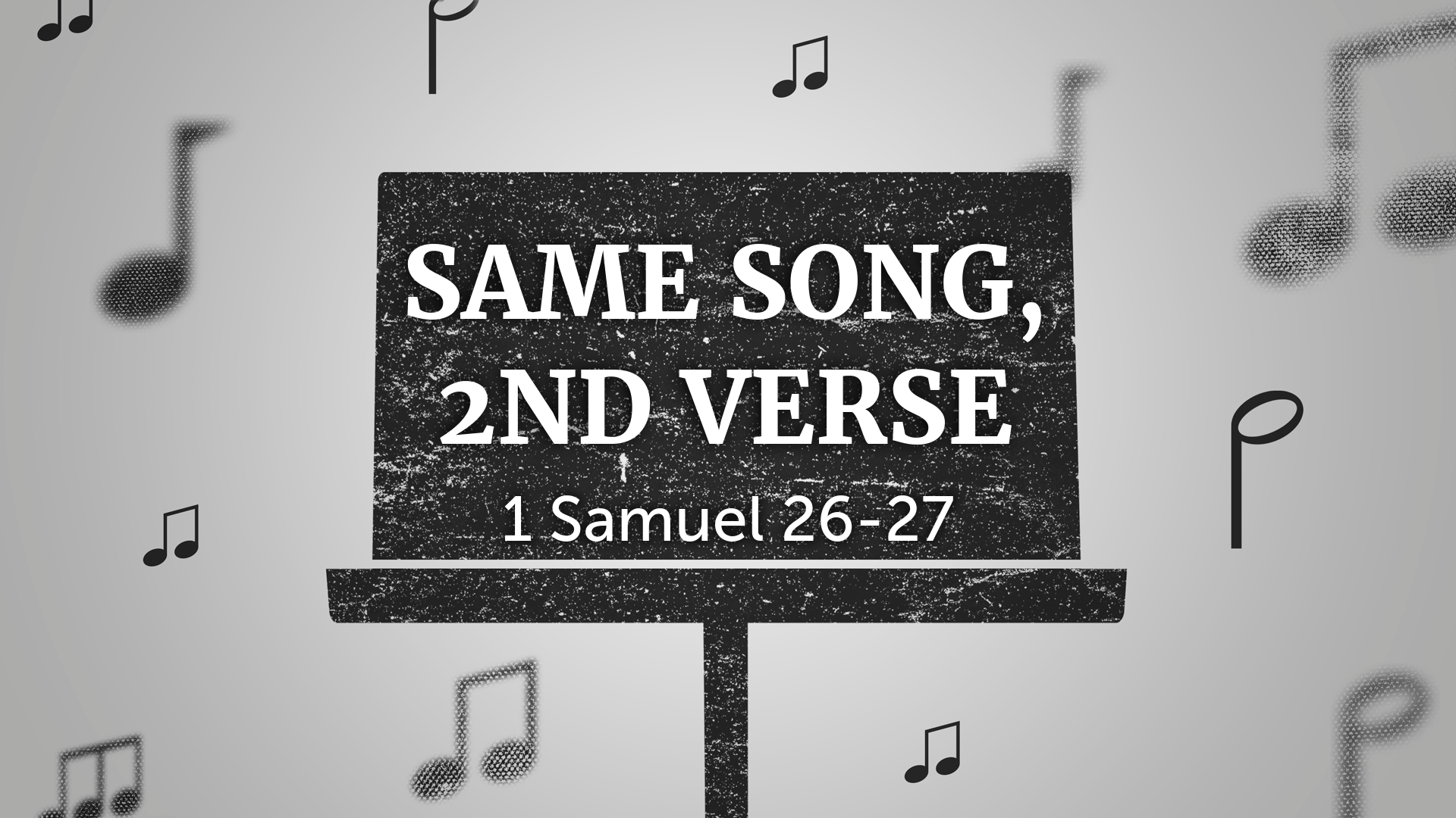 Same Song, Second Verse - Logos Sermons