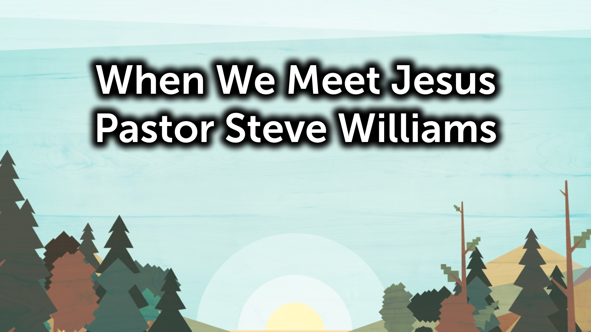 When We Meet Jesus - Logos Sermons