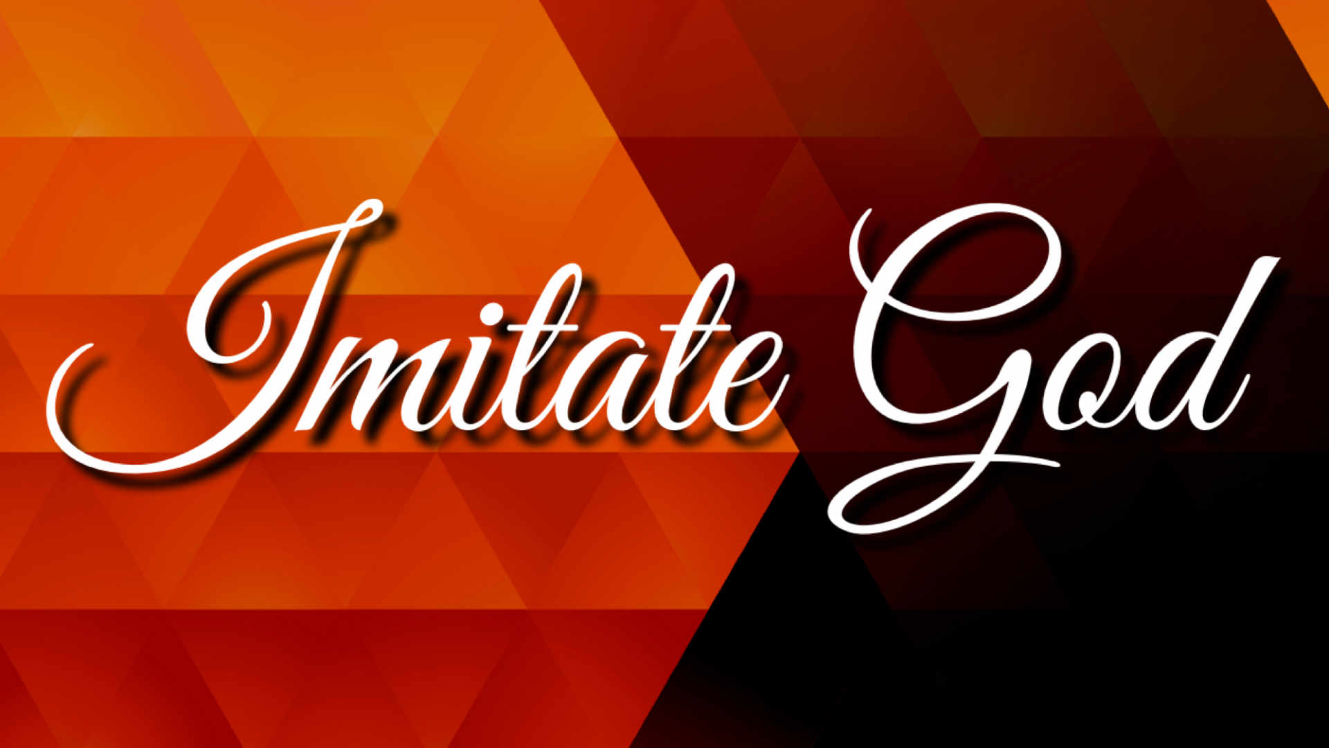 Imitate God - Logos Sermons
