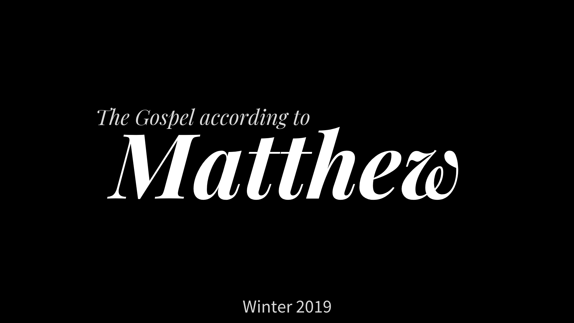 Disciples Commit – Matthew 28 - Logos Sermons