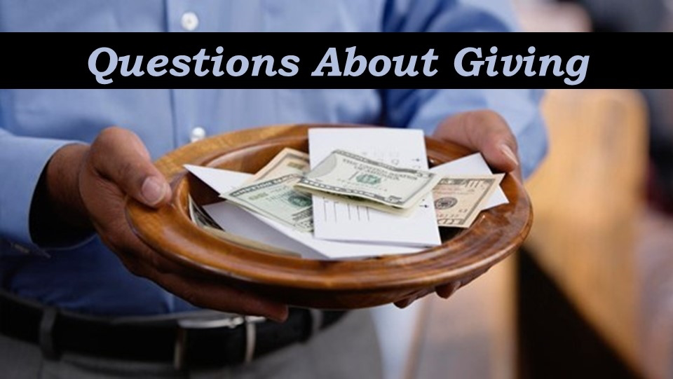 Questions About Giving - Logos Sermons