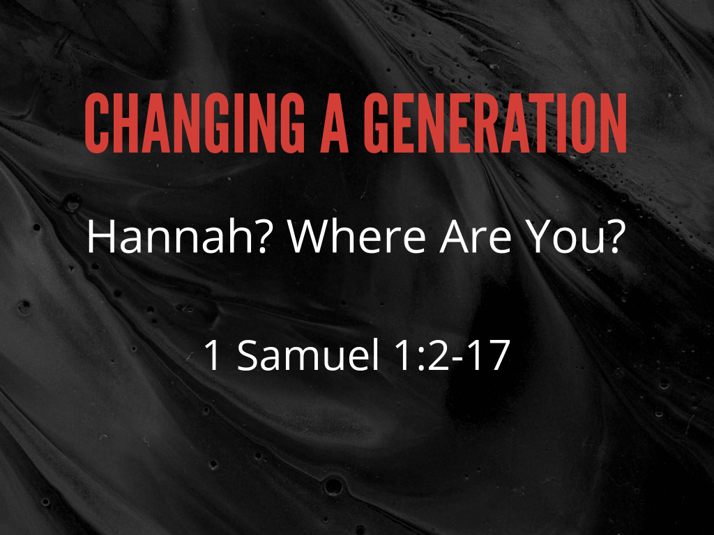Changing A Generation - Logos Sermons