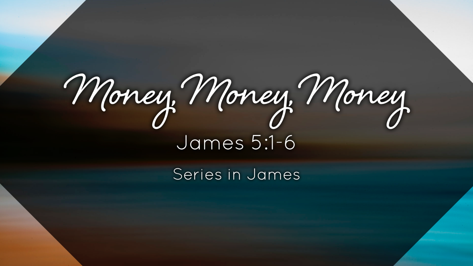 Money, Money, Money - Logos Sermons