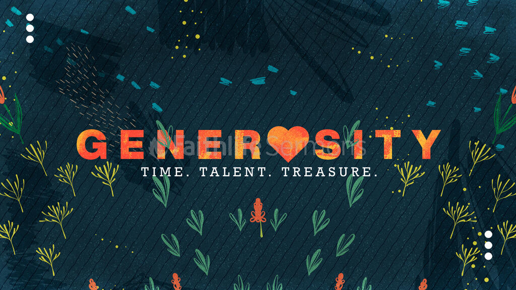 Generosity - Graphics for the Church