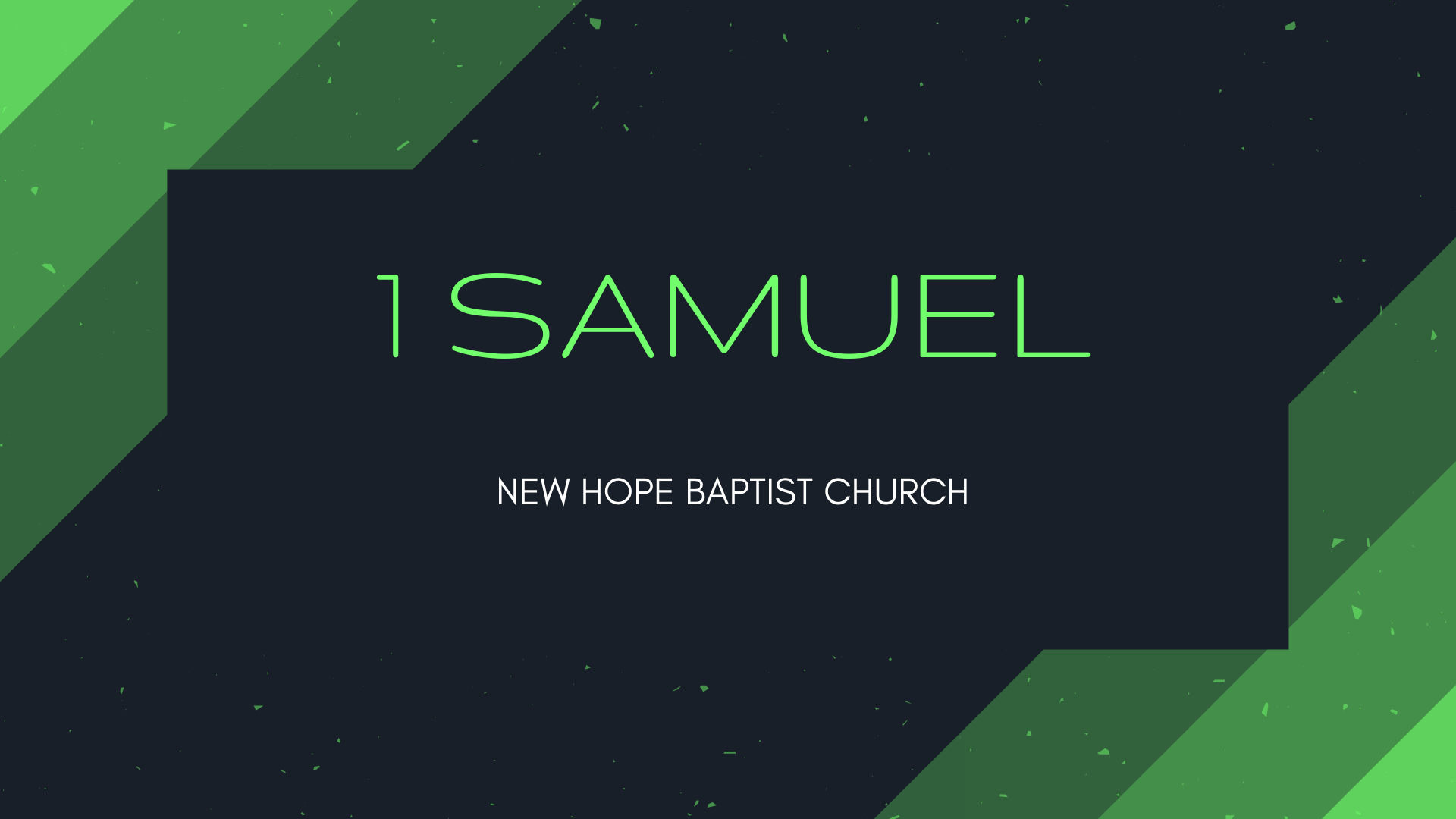 1 Samuel 24 - Logos Sermons