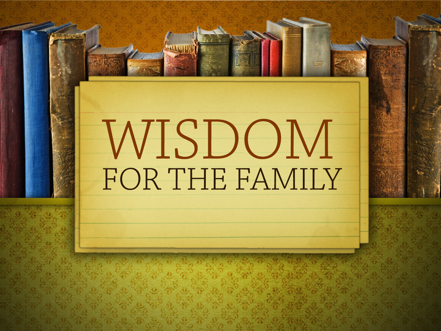 Wisdom for Men - Logos Sermons