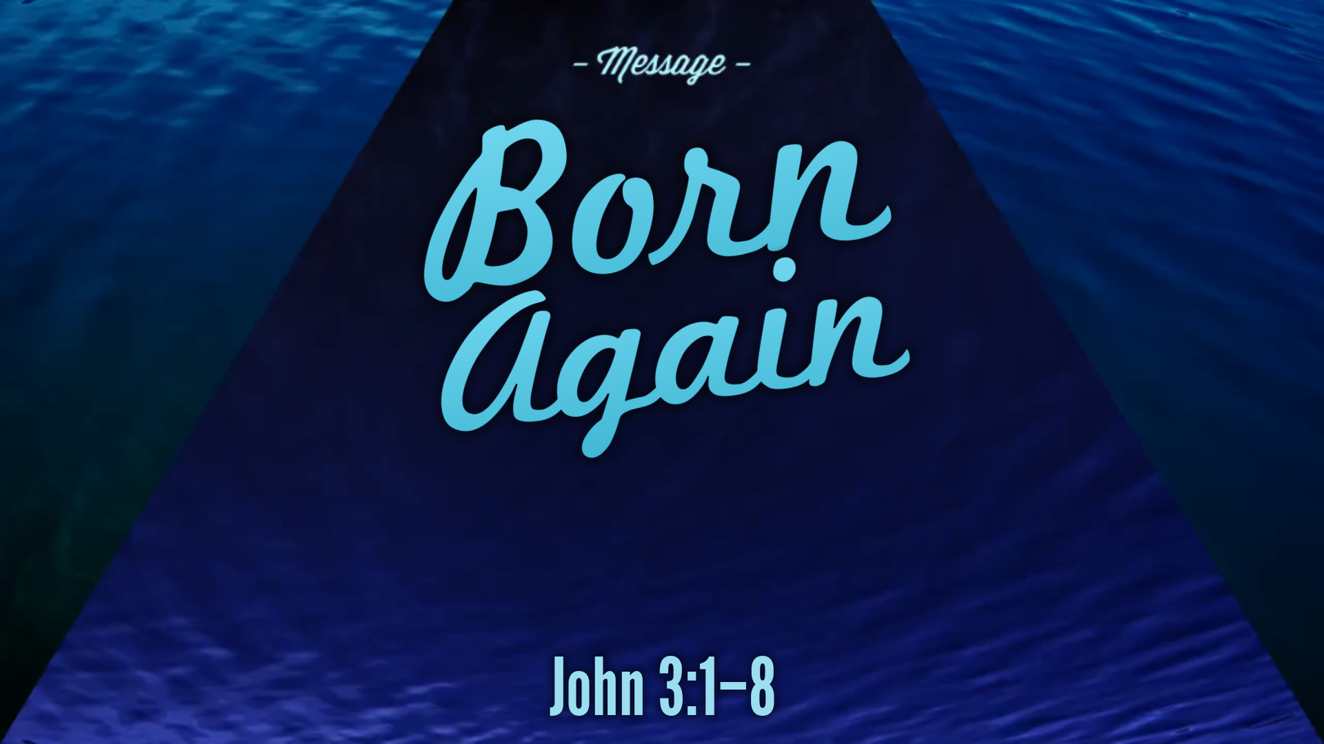 07.28.2019 - Born Again - Logos Sermons