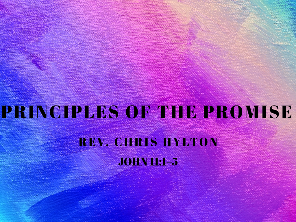 Principles Of The Promise - Rev. Chris Hylton - Logos Sermons